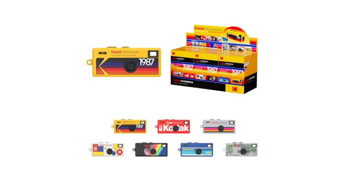 KODAK CHARMERA Keychain Digital Camera Blind Box Single Box (1PC)